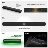 China PC Soundbar Speaker AS-P1 2.0CH 40cm Short Desktop Audio Monitor Speaker Video Calls for sale