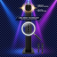 China Home Karaoke Speaker AT620 80W RMS 10