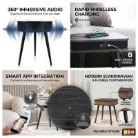 China Smart Coffee Table AT105 5W Audio Desktop NFC Wireless Charging Modern Living Room for sale