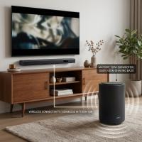 China Wholesale Bluetooth Soundbar With Subwoofer ASW150-2.1UR 120W Ch Wireless Subwoofer Surround Sound for sale