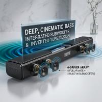 China Home Theater Soundbar system AS510-2.1 100W 2.1CH DSP Heavy Bass Immersive Audio for sale