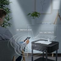 China Bluetooth table speaker manufacturer Table AT600R 20W 10W Coffee Wireless Charging Nightstand Modern Bedroom for sale