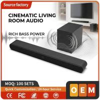 China TV Soundbar Speaker ASW530-2.1 60W 100W Subwoofer Bluetooth 5.0 Home Theater Deep Bass for sale