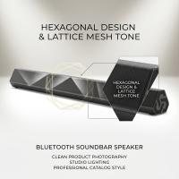 China Bluetooth Soundbar Speaker AS-P1 10W 2.0 5.4 Charging Super Bass TV Audio Wireless Streaming for sale