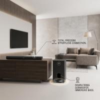 China Bluetooth Soundbar With Subwoofer ASW100-2.1U 100W Channel Wireless Subwoofer Surround Sound for sale