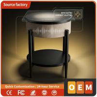 China Bluetooth Speaker Table ATC639 65W RMS Charging Custom Logo Wireless Charging Nightstand for sale