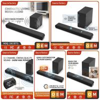 China TV Soundbar Speaker AS150-2.0 40W 2.1CH Subwoofer Custom Home Theater Deep Bass Wireless Subwoofer for sale