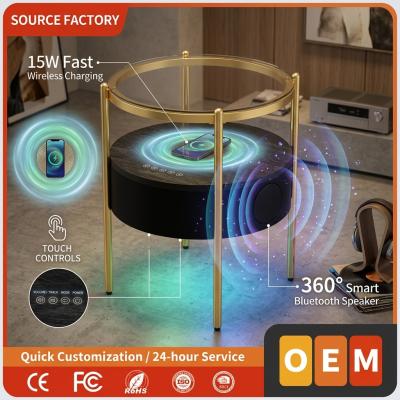 China Smart Home Audio furniture C9 30W Charging Accent Side Modern Living Room Wireless Streaming for sale