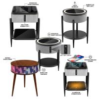 China Smart Table With Speaker ATC700 30W 5.1 Charging Living Wireless Charging Modern Bedroom for sale