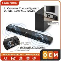 China TV Soundbar Speaker ASW260-2.1U 100W 2.1CH 5.1 Home Theater Deep Bass Wireless Subwoofer for sale