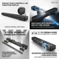 China Home Theater Soundbar system ASW280-2.1U Karaoke Subwoofer All Heavy Bass Immersive Audio for sale