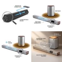 China Bluetooth Soundbar Speaker AS-P1 10W 2.0 5.4 Charging Super Bass TV Audio Wireless Streaming for sale