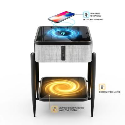 China Smart Table With Speaker ATC700 30W 5.1 Charging Living Wireless Charging Modern Bedroom for sale