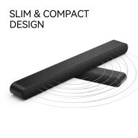 China PC Soundbar Speaker AS-P1 10W Compact Mini Desktop Audio Monitor Speaker Video Calls for sale