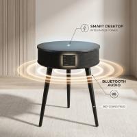 China Smart Coffee Table AT106 5W Charging Multifunctional Wireless Charging Modern Living Room for sale