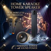China Home Karaoke Speaker AS680-2.1 150W RMS ARC Karaoke Party Tower Design Powerful Bass for sale