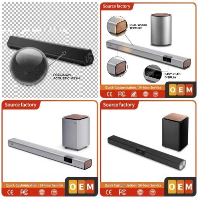 China Bluetooth Soundbar Speaker AS460S-2.0 30W ARC Desktop HDMI Super Bass TV Audio Wireless Streaming for sale