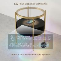China Smart speaker manufacturer AT600R 5W 4 Multifunctional Desktop Modern Living Room Wireless Streaming for sale