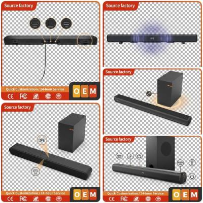 China Wireless Soundbar Speaker ASW150-2.1UR 100W 200W Subwoofer External Surround Sound for sale