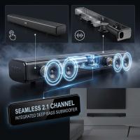China Home Theater Soundbar system ASW280-2.1U 120W Karaoke Big Size Heavy Bass Immersive Audio for sale