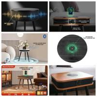 China Smart Coffee Table AT106 5W Charging Multifunctional Wireless Charging Modern Living Room for sale