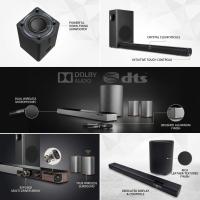 China Bluetooth Soundbar With Subwoofer ASW590-2.1 100W 2.1CH Theater Wireless Subwoofer for sale