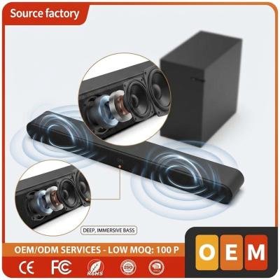 China TV Soundbar Speaker ASW530-2.1 60W 100W Subwoofer Bluetooth 5.0 Home Theater Deep Bass for sale