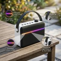 China Wireless Portable Bluetooth Speaker AK3 30W Microphone Waterproof Outdoor Party Long Battery for sale
