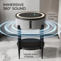 China Smart Table With Speaker ATC639 65W Charging Modern Bedside Wireless Charging Modern Bedroom for sale