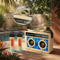 China Wireless Portable Bluetooth Speaker AK3 30W Microphone Waterproof Outdoor Party Long Battery for sale