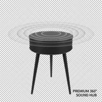 China Smart Coffee Table AT106 5W Charging Multifunctional Square Wireless Charging Modern Living Room for sale