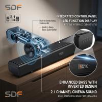 China Home Theater Soundbar system ASW250-5.1 Dolby 180W Premium DTS Heavy Bass Immersive Audio for sale