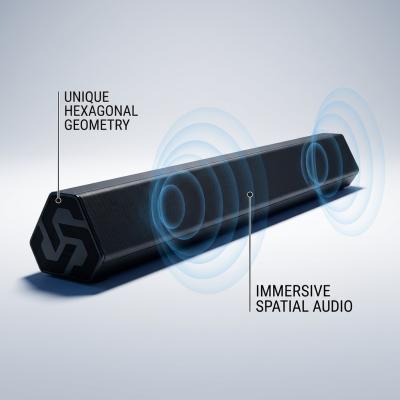 China Bluetooth Soundbar Speaker AS120-2.0 Desktop Super Bass TV Audio Wireless Streaming for sale