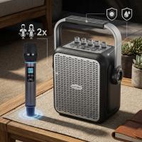 China Wireless Portable Bluetooth Speaker AS300 25W Pebble Design Outdoor Party Long Battery for sale