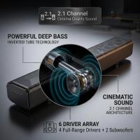 China Home Theater Soundbar system ASW280-2.1U 120W Karaoke Big Size Heavy Bass Immersive Audio for sale