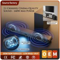 China TV Soundbar Speaker ASW260-2.1U 100W 2.1CH Subwoofer Home Theater Deep Bass Wireless Subwoofer for sale