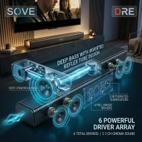 China Home Theater Soundbar system ASW250-5.1 Dolby 180W Premium DTS Heavy Bass Immersive Audio for sale