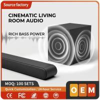 China TV Soundbar Speaker ASW590-2.1 100W 2.1CH Subwoofer Bluetooth 5.0 Home Theater Deep Bass for sale