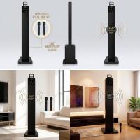 China Home Karaoke Speaker AT620 80W RMS Tower 800W Karaoke Party Tower Design Powerful Bass for sale