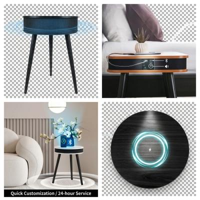 China Smart Coffee Table AT600 20W 5.1 Charging Wireless Charging Modern Living Room Built-in Speaker for sale