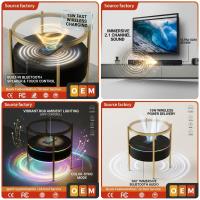 China Smart Home Audio AT105 5W 20W Charging MDF Modern Living Room Wireless Streaming for sale