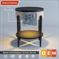 China Bluetooth Speaker Table ATC638 65W Charging Tables Smarter Wireless Charging Nightstand for hotel furniture for sale