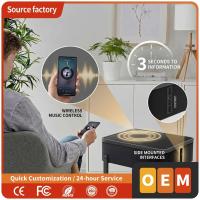 China Bluetooth Speaker Table ATC639 65W RMS 10W Charging Modern Wireless Charging Nightstand for sale