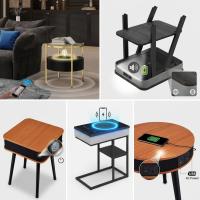 China Smart Home Furniture C9 30W RMS Charging Side Charger Wireless Charging Modern Living Room for sale