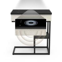 China Wireless Charging Side Table ATC609L 30W RMS Surround Bedside Table Modern Bedroom for sale