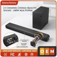 China TV Soundbar Speaker ASW260-2.1U 100W 2.1CH 5.1 Home Theater Deep Bass Wireless Subwoofer for sale