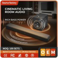 China TV Soundbar Speaker AS510-2.1 100W Karaoke Subwoofer Theater Home Theater Deep Bass for sale