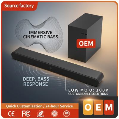 China TV Soundbar Speaker AS510-2.1 100W Karaoke Subwoofer Theater Home Theater Deep Bass for sale