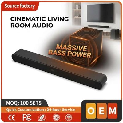 China TV Soundbar Speaker AS510-2.1 100W 5.0 All In Home Theater Deep Bass Wireless Subwoofer for sale
