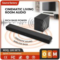 China TV Soundbar Speaker AS510-2.1 100W 5.0 All In Home Theater Deep Bass Wireless Subwoofer for sale